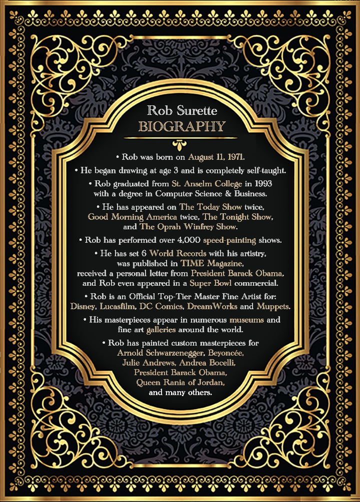 Rob Surette’s Biography Page