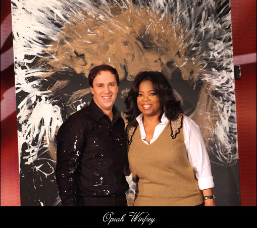 Amazing Hero Art portrait of Oprah Winfrey, by: Rob Surette